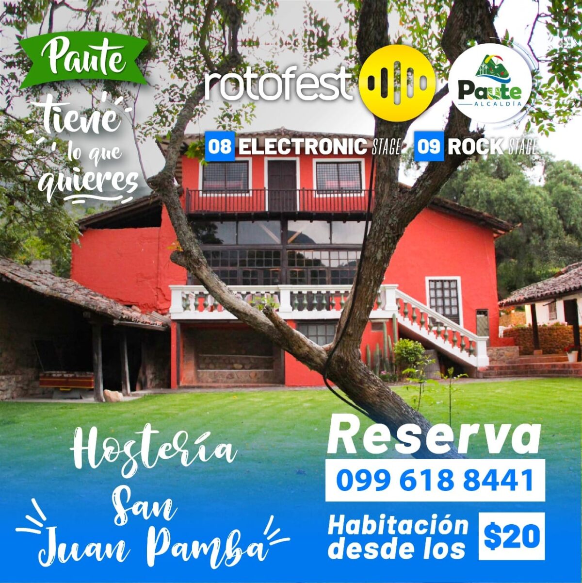 LUGARES DONDE HOSPEDARSE EN EL CANTÓN PAUTE | Municipio de Paute